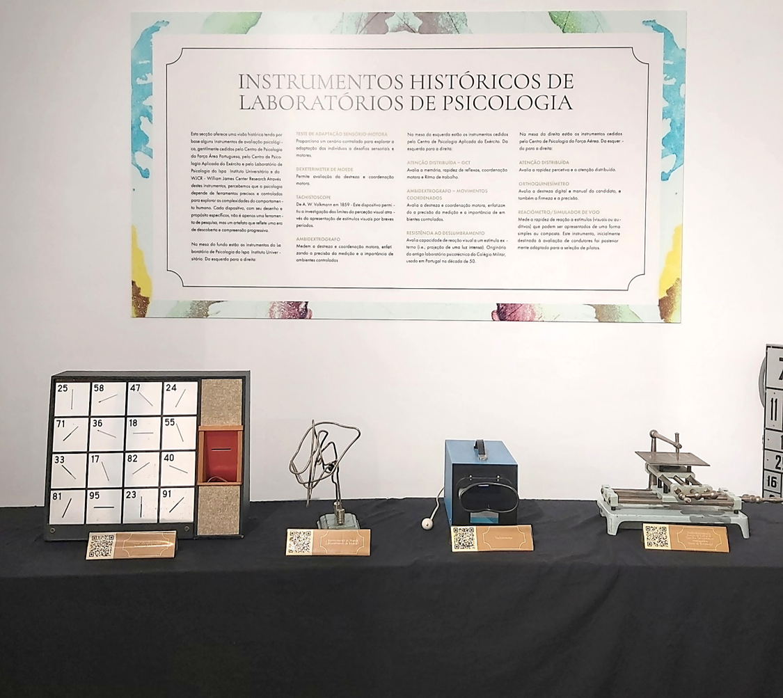Exhibition: Instruments for Psychological Assessment Through Time – WJCR